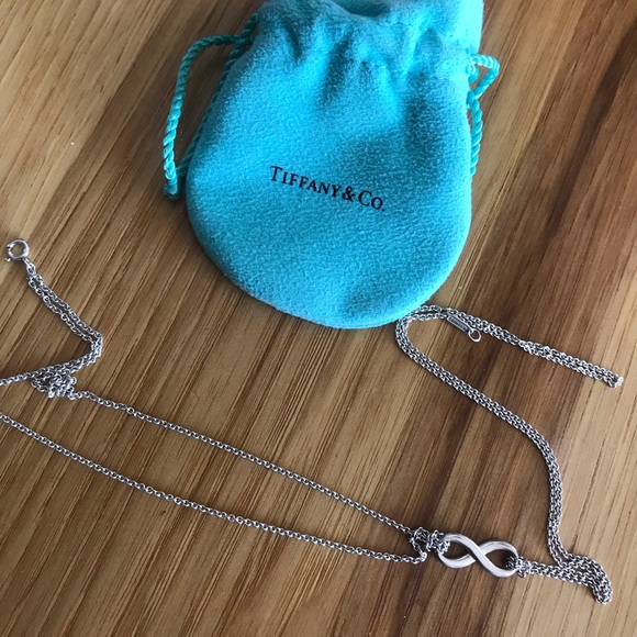 Tiffany & Co. | Jewelry | Tiffany Co Infinity Infinity Pendant Necklace ...